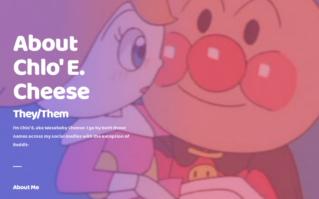 Chlo' E. Cheese's Carrd